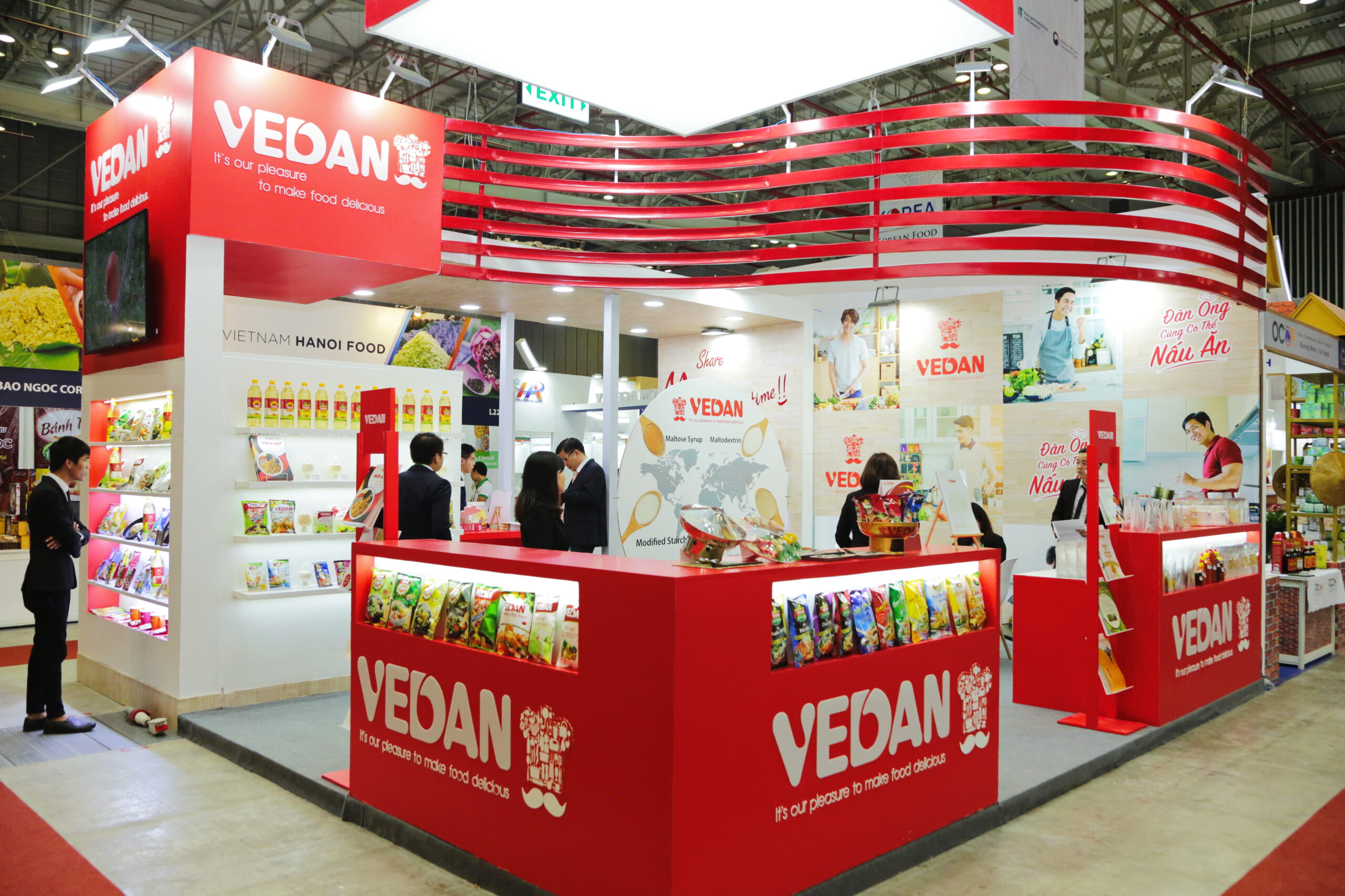 Vedan new products were exhibited and introduced at Vietnam Foodexpo ...